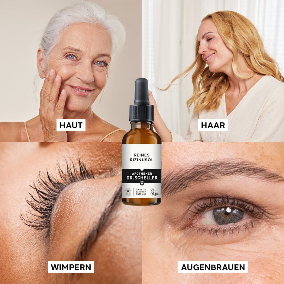 DR. SCHELLER REINES RIZINUSÖL I zur Unterstützung des Haarwachstums